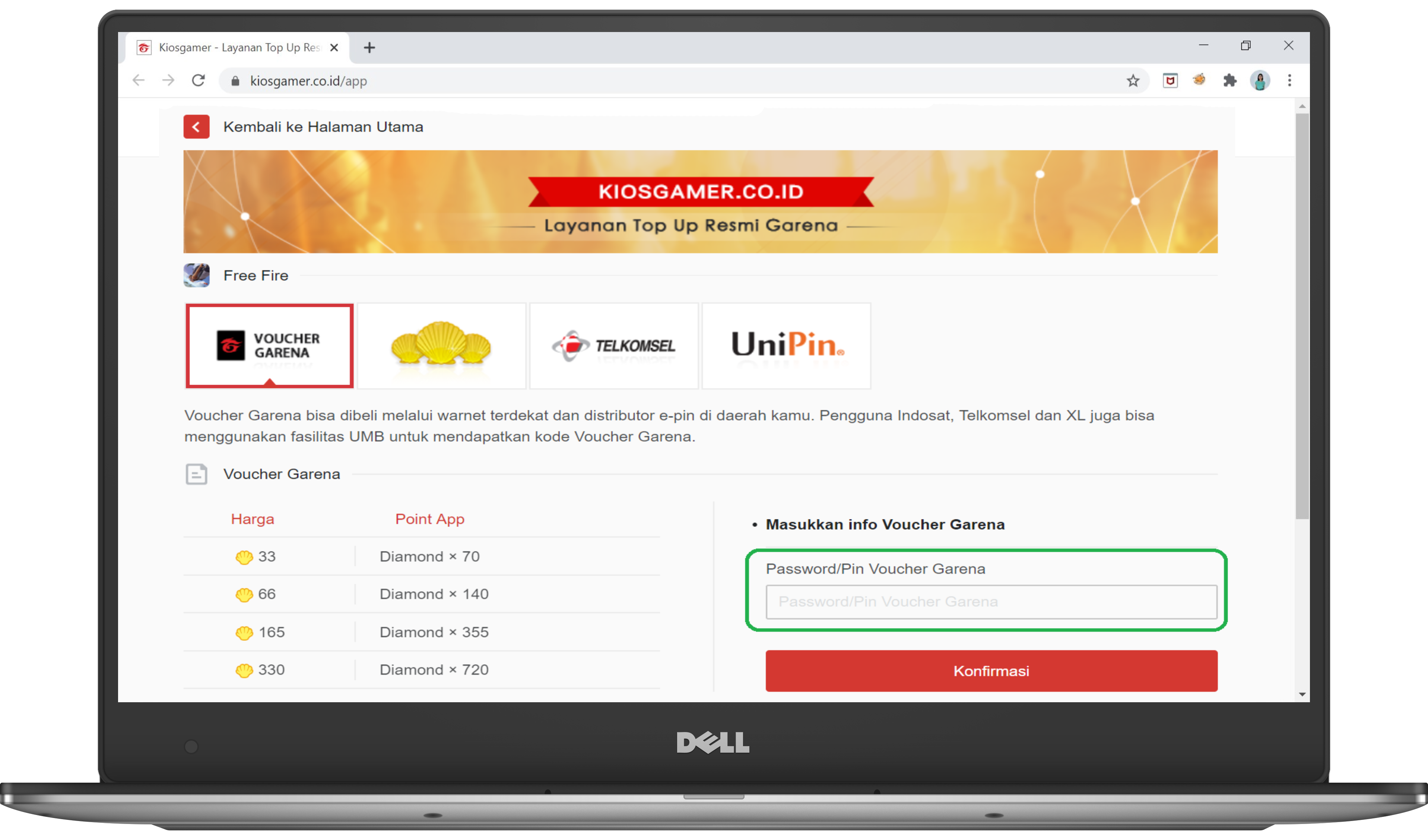 Cara Penukaran Kode Garena di Game Free Fire – Codashop Indonesia