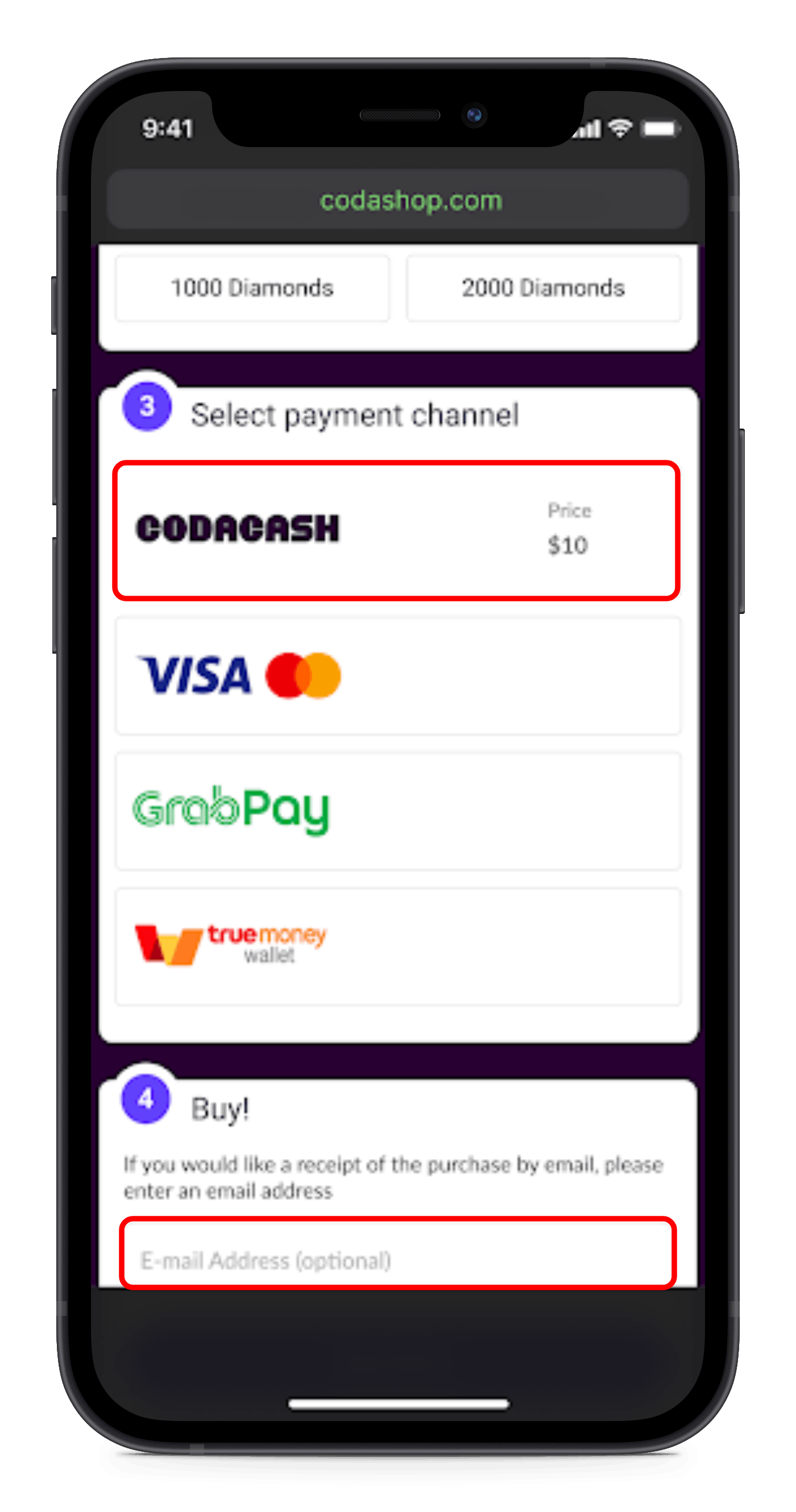 Cara Melakukan Pembayaran dengan Codacash – Codashop Indonesia