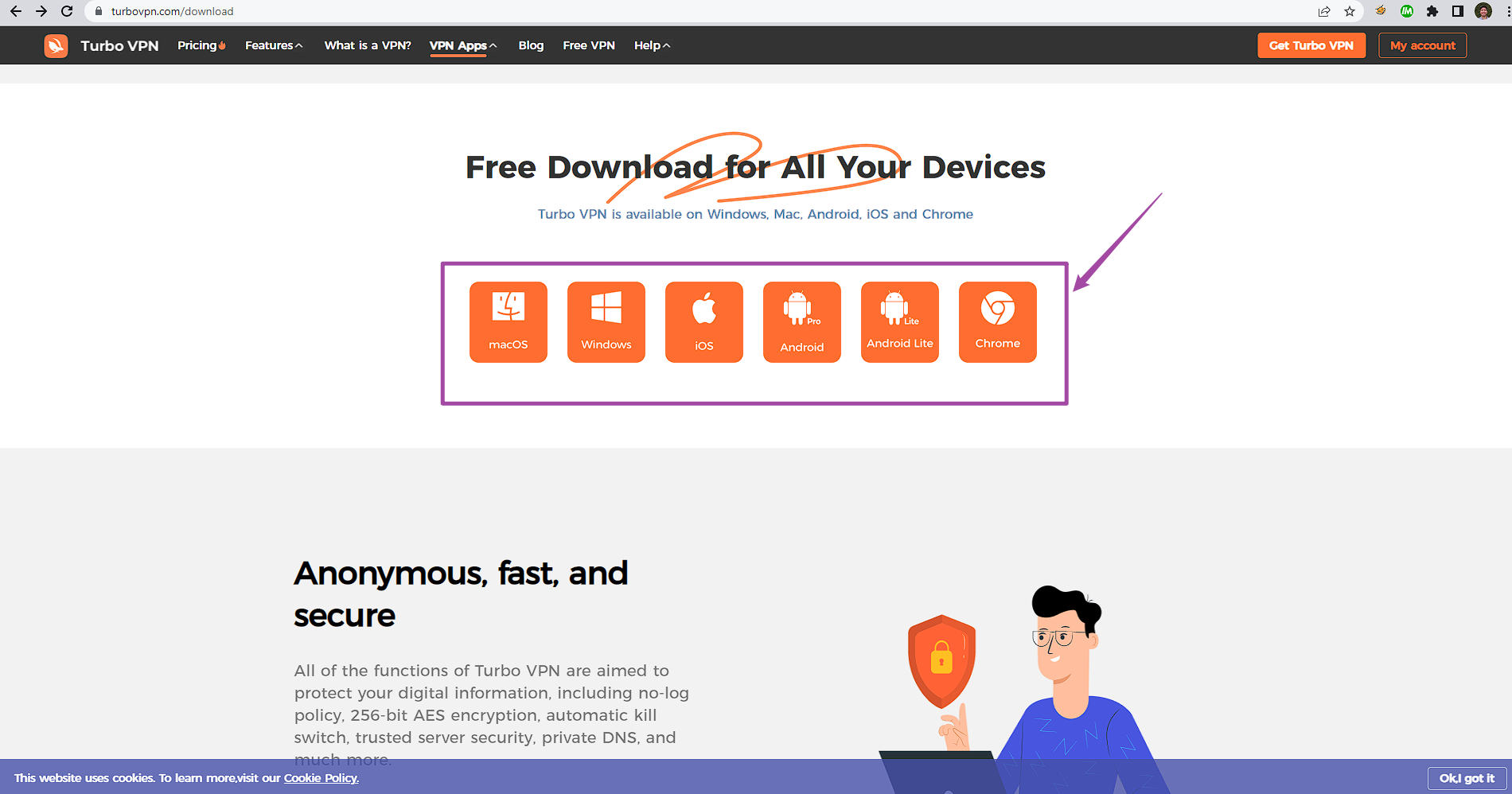 Cara Menggunakan Fitur Turbo VPN Premium Pada PC/ Laptop – Codashop Indonesia