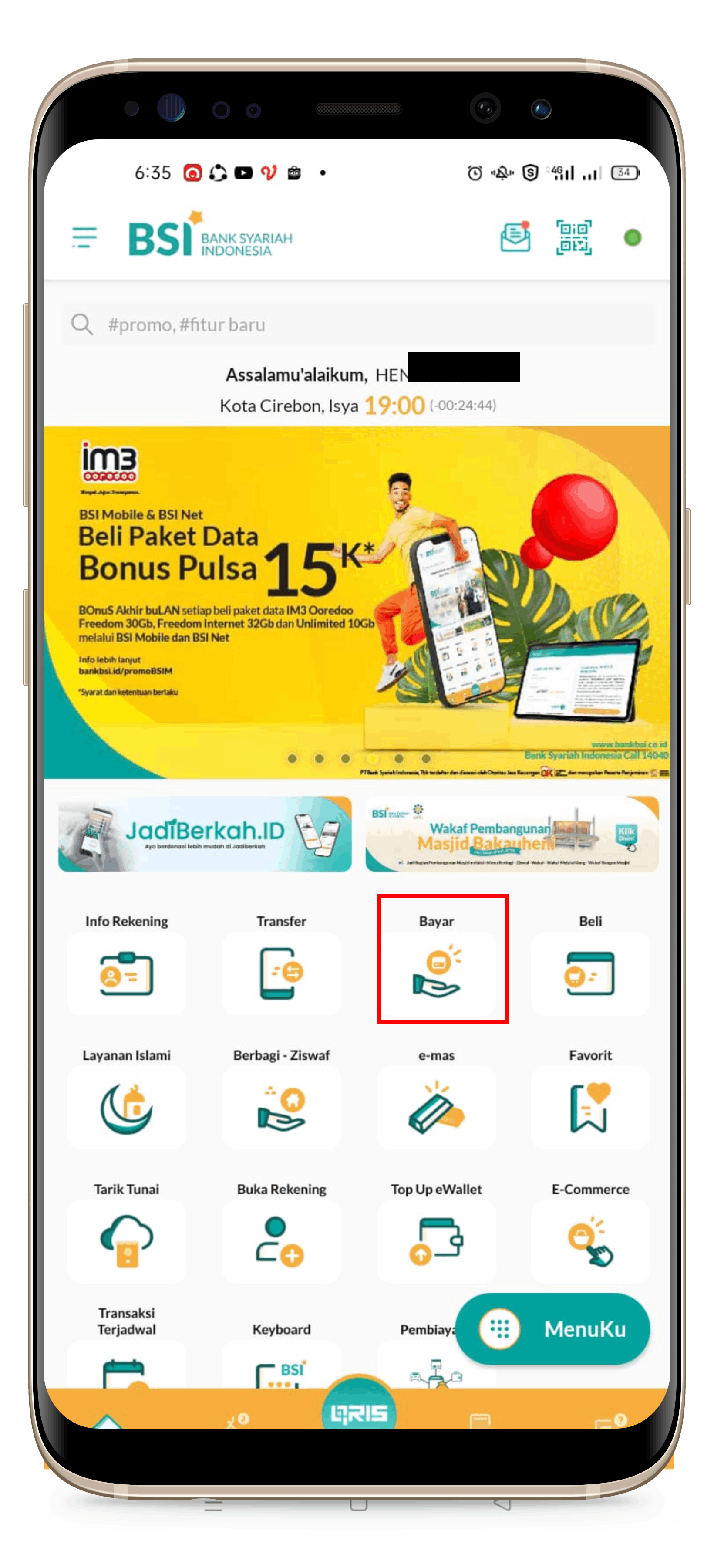 Cara Melakukan Pembayaran Virtual Account dengan Saldo ATM - BSI Mobile – Codashop Indonesia