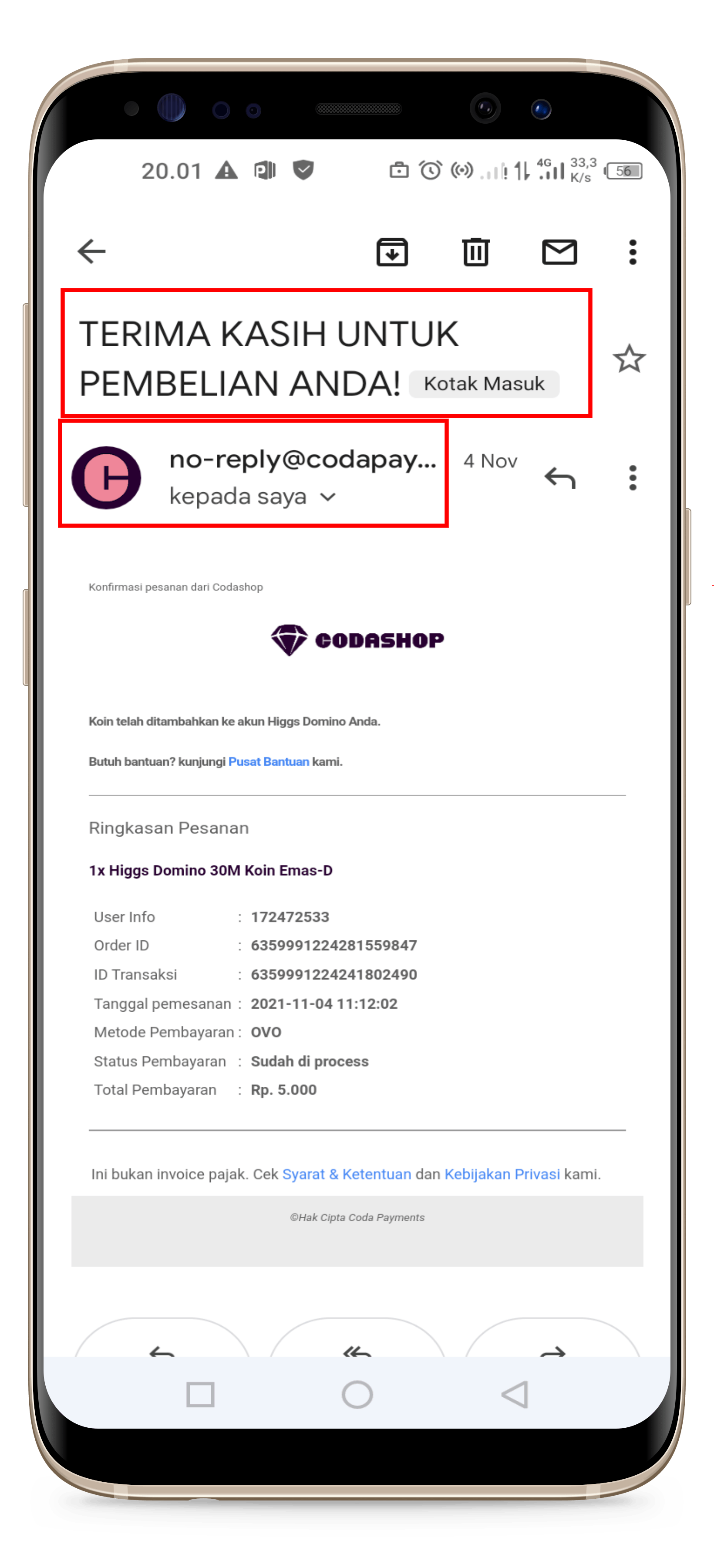 Bagaimana Cara Menemukan Kode Voucher Transaksi yang Sudah Sukses ...