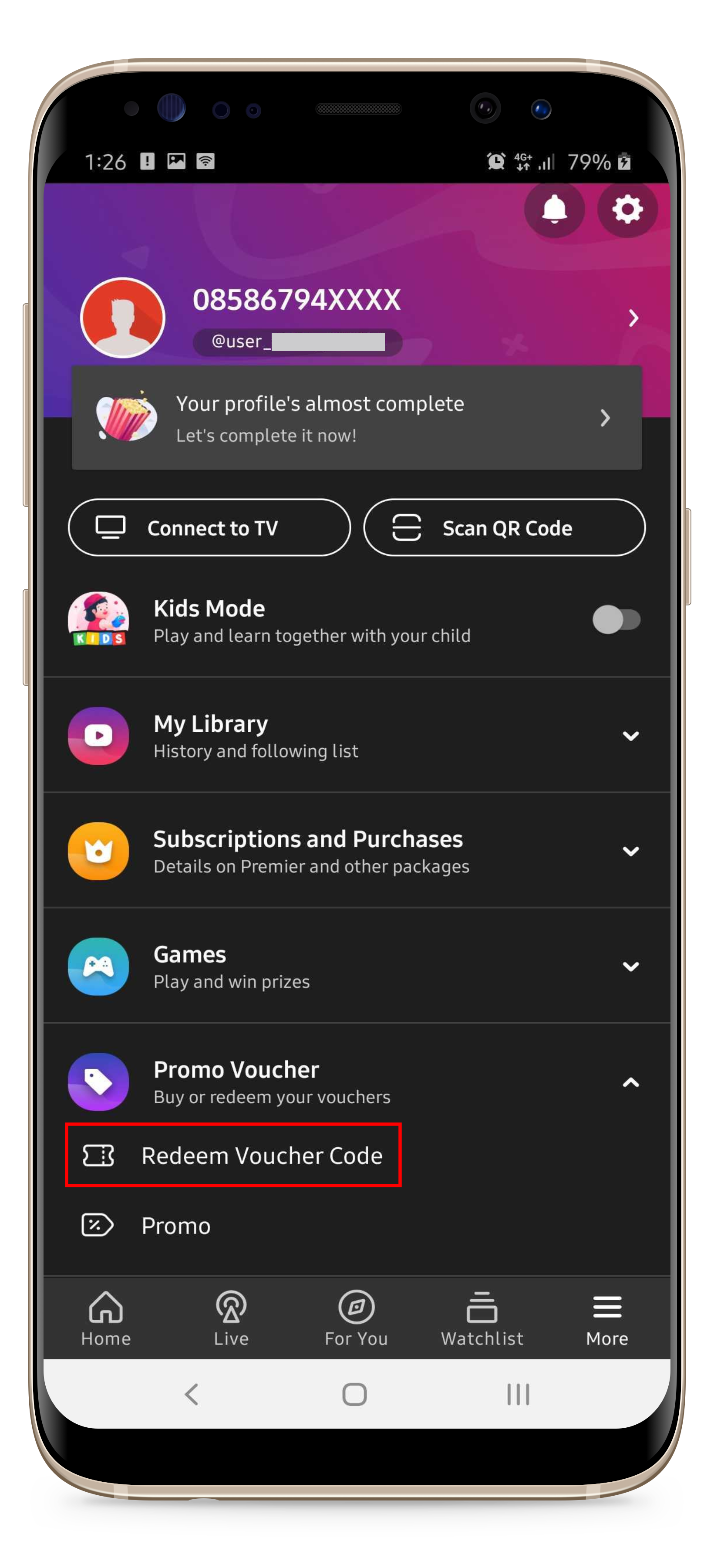 Cara Redeem Kode Voucher Vidio – Codashop Indonesia