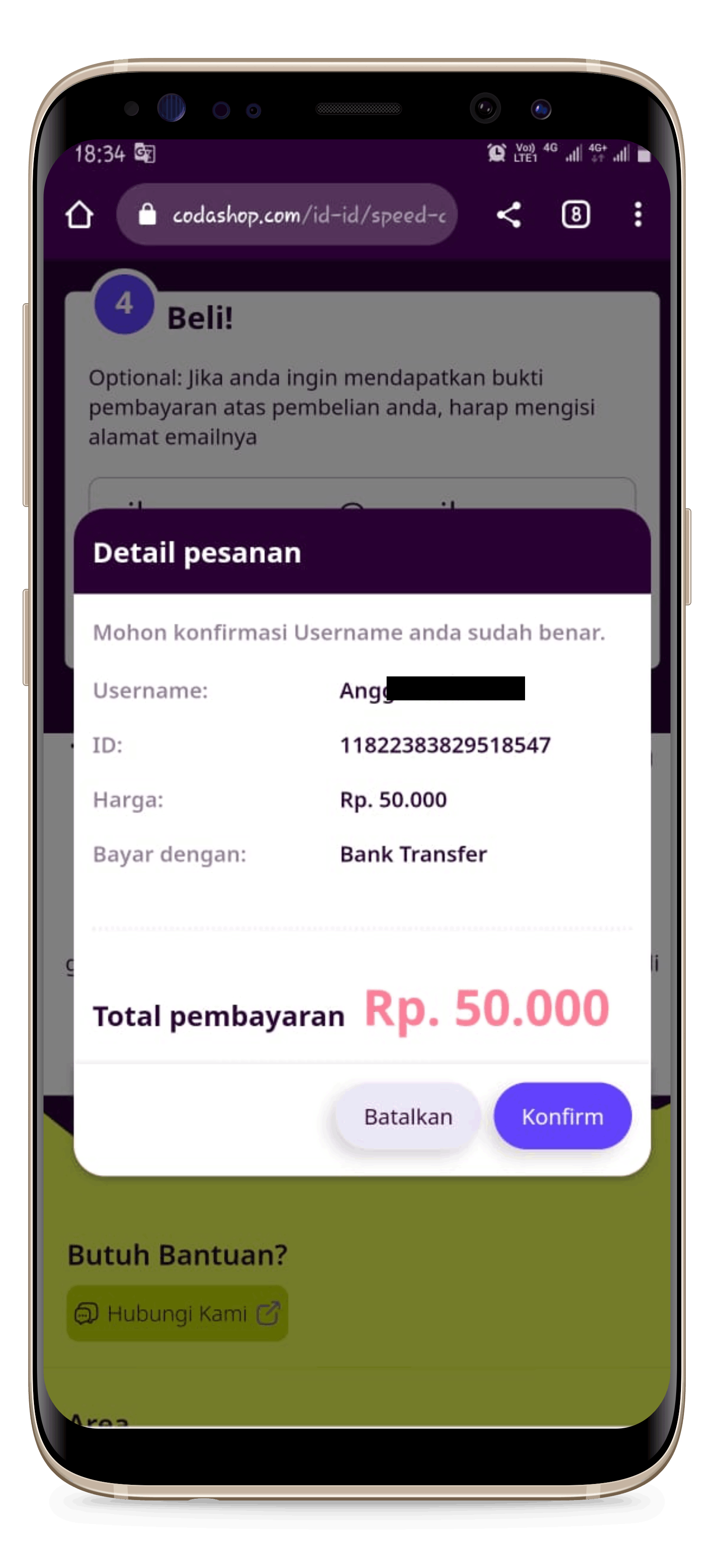 Cara Melakukan Pembayaran Virtual Account dengan Saldo ATM - BSI Mobile – Codashop Indonesia