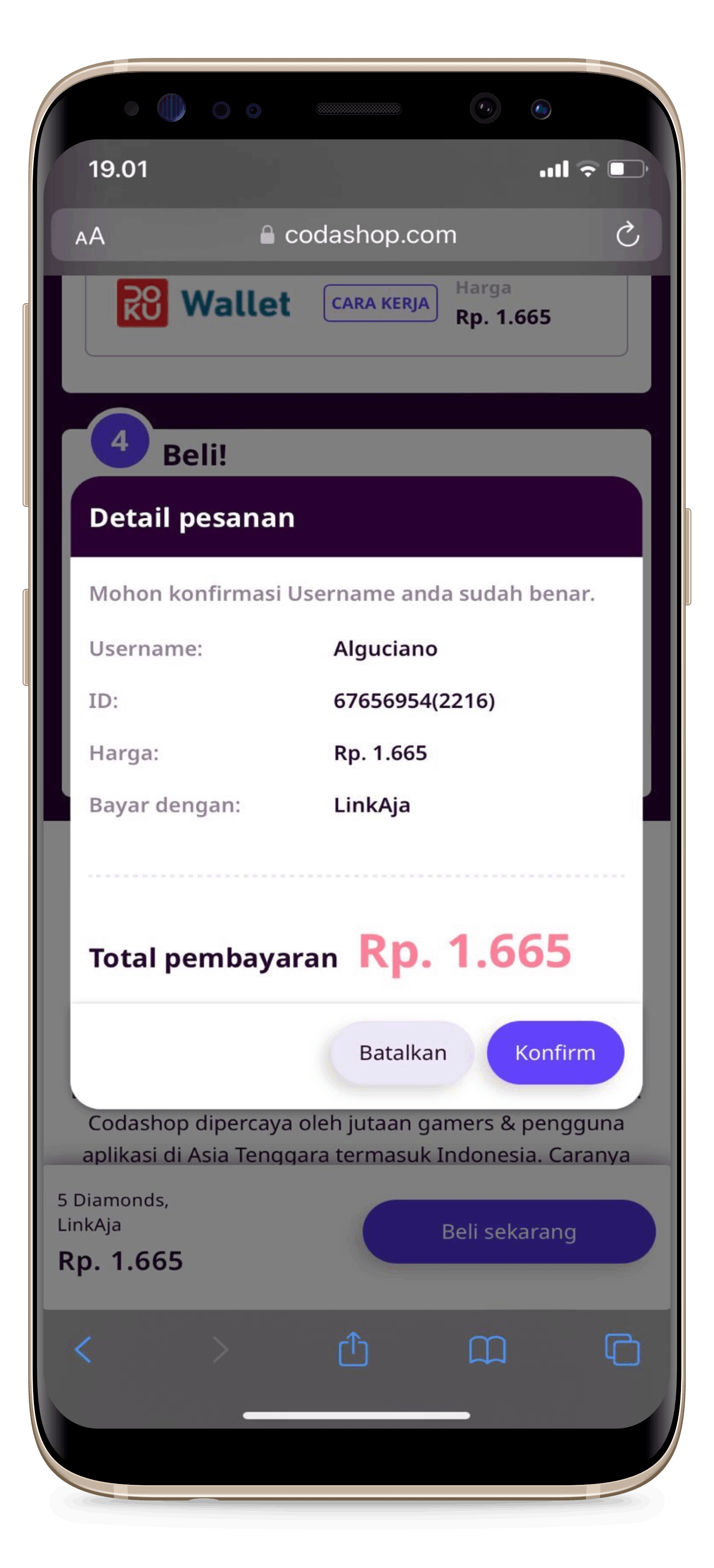 Cara Melakukan Pembayaran dengan Saldo LinkAja – Codashop Indonesia
