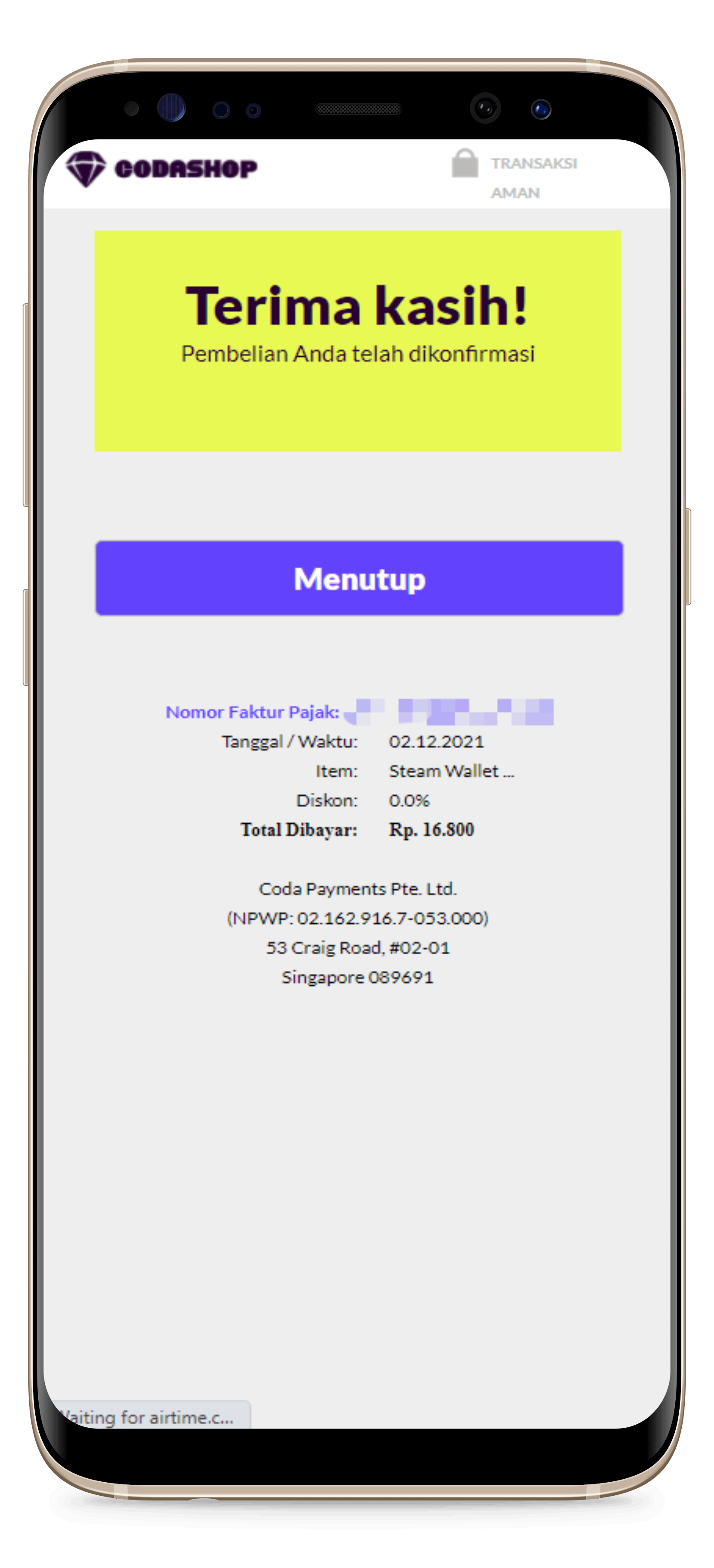 Cara Melakukan Pembayaran dengan Kartu Kredit – Codashop Indonesia